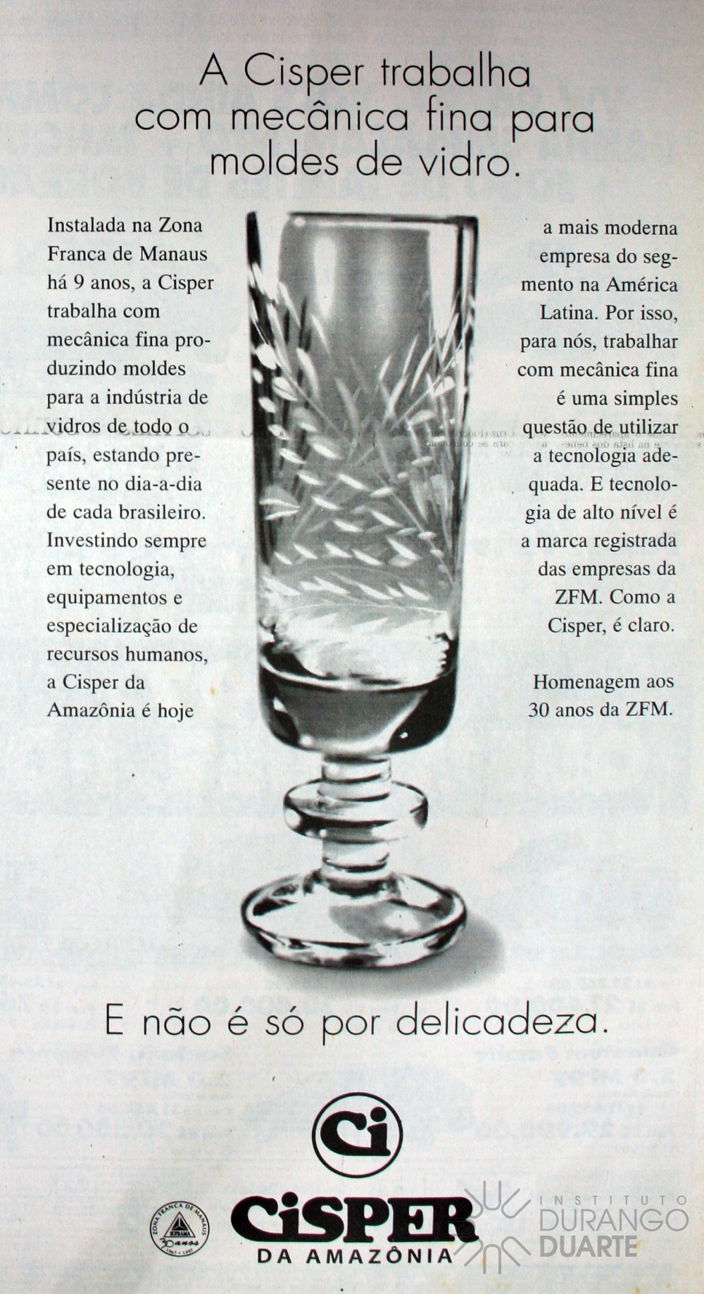 Cisper da Amazônia - Durango Duarte